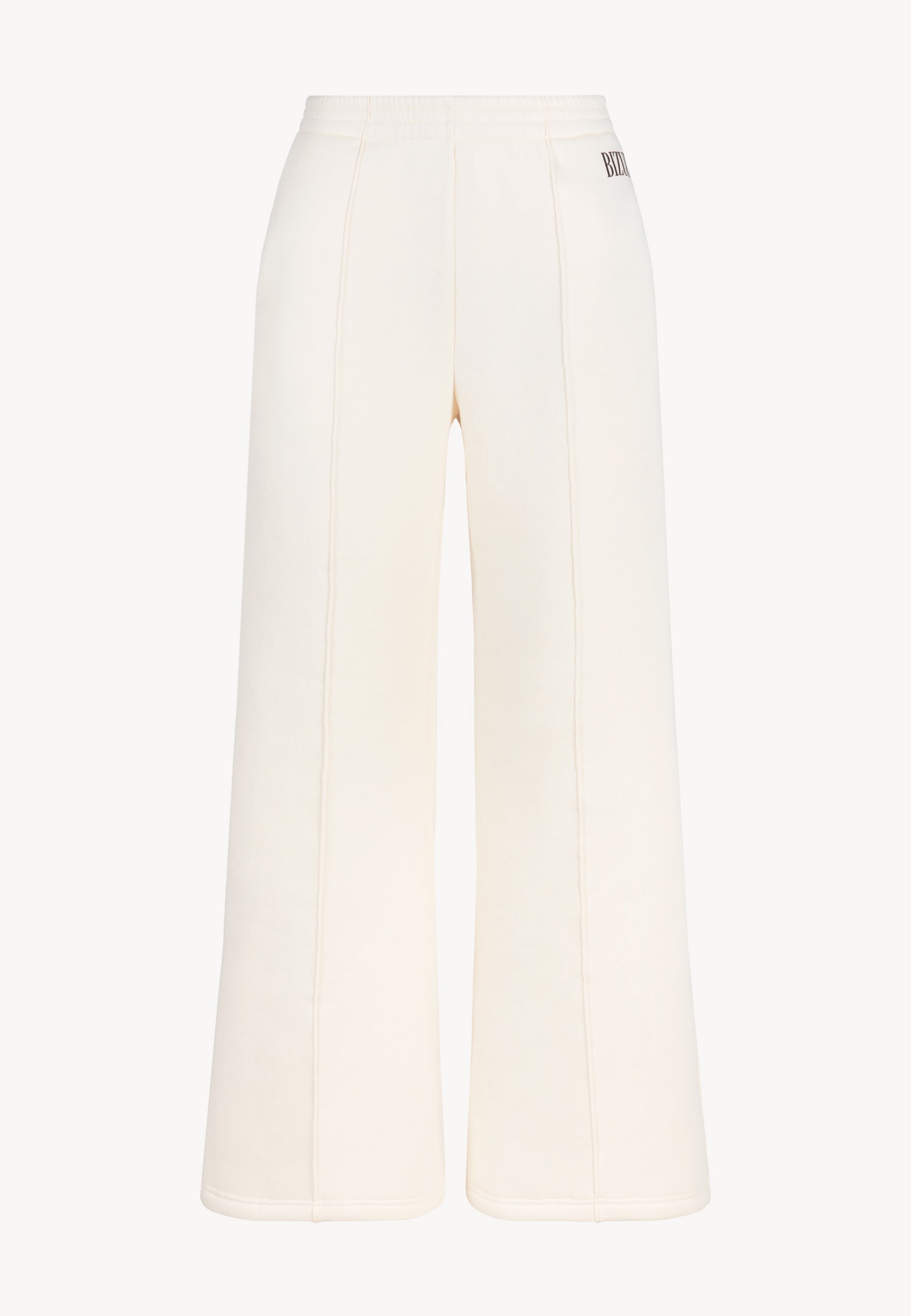 PETRA cream wide-leg sweatpants – Bizuu
