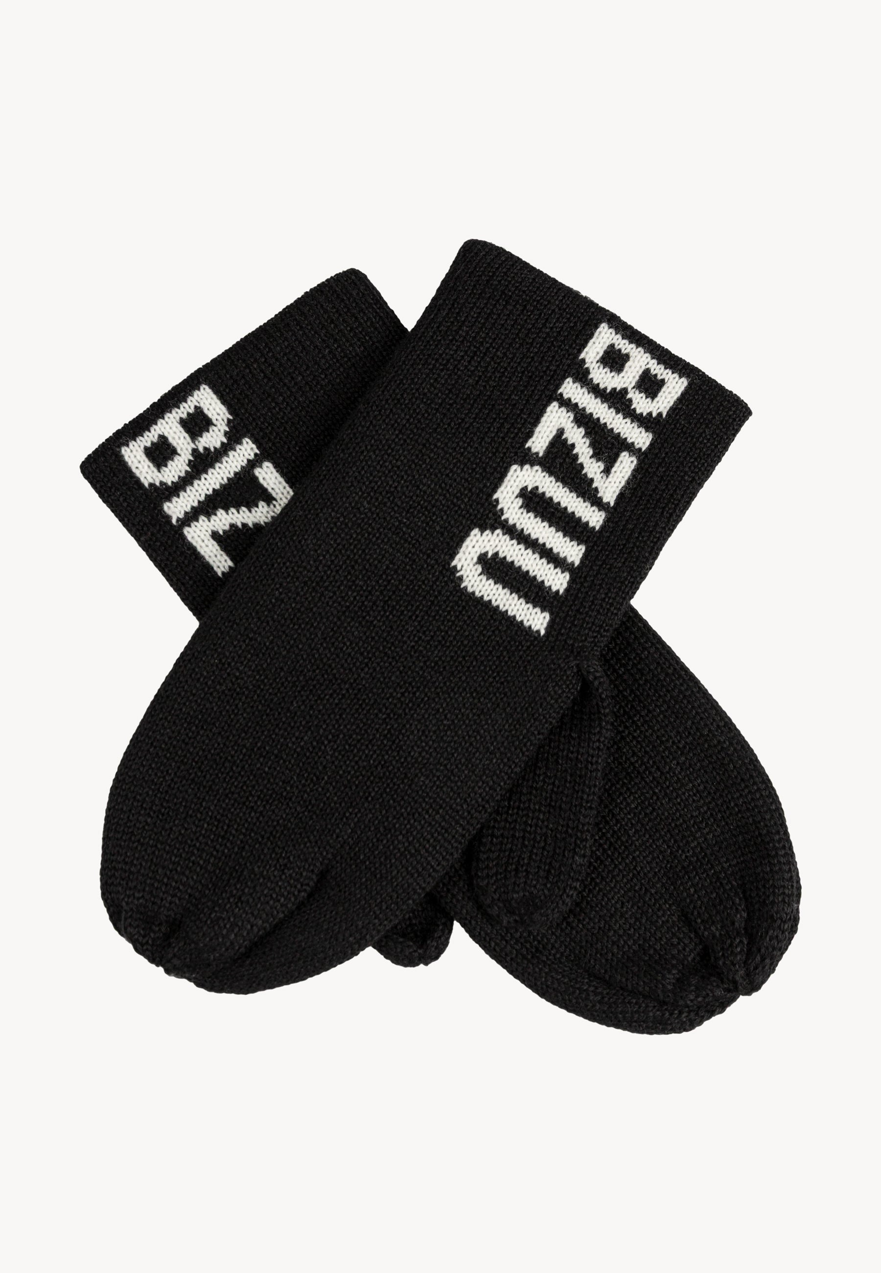 Black gloves with BIZUU logo GLOVU – Bizuu